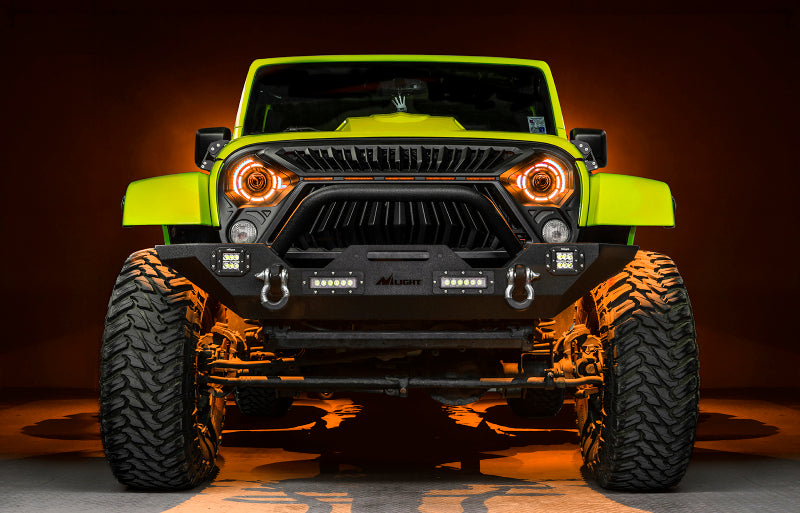 ORACLE Lighting 0718 Jeep Wrangler JK Oculus 7in ColorSHIFT BiLED Proj ...