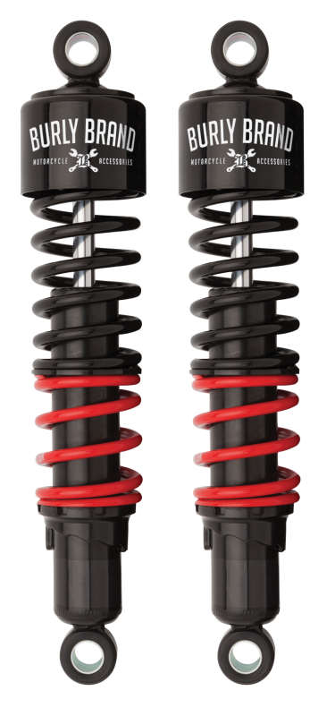 Burly Brand 17-14 Rebel 300/500 Stiletto Shocks 12.5in - Black ...