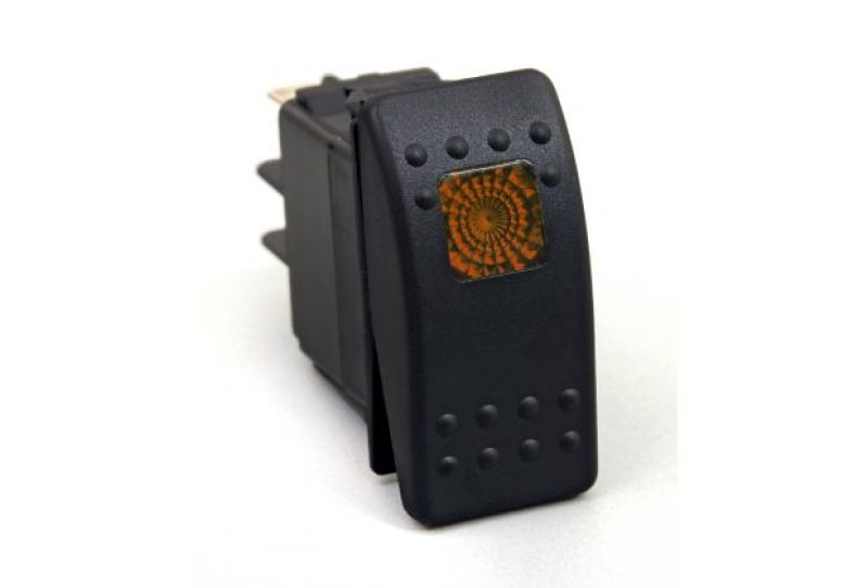 Daystar Rocker Switch Amber Light 20 AMP Single Pole – Hellhound ...